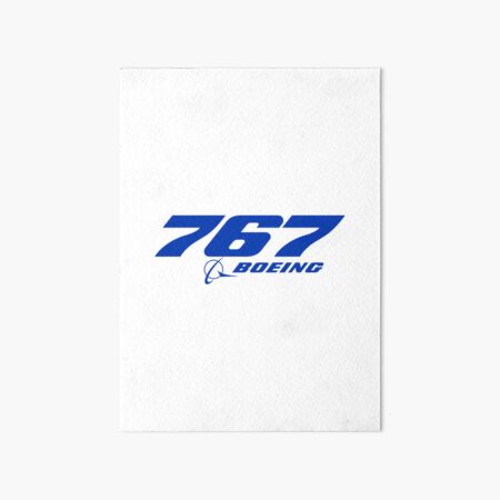 "Boeing 767 Logo" Art Board Print for Sale by Avinez | Redbubble