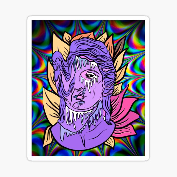 "uncommon art " Sticker for Sale by RedRaccoonss | Redbubble