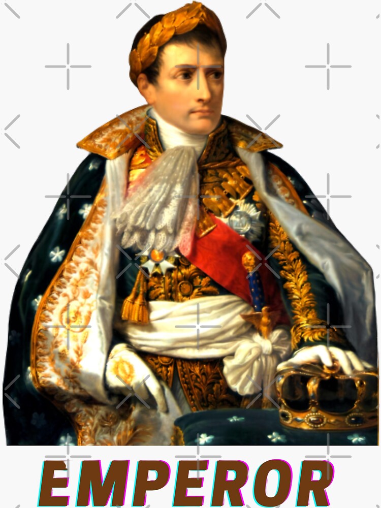 "Emperor Napoleon Bonaparte " Sticker by HistoricalPlace | Redbubble