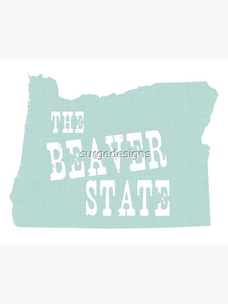 "Oregon State Motto Slogan" Poster for Sale by surgedesigns | Redbubble