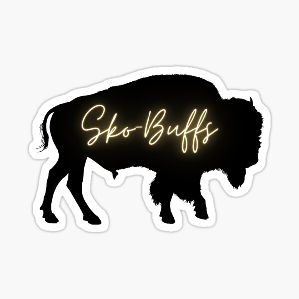"University of Colorado Boulder (Bison)" Sticker by CollegeVibe | Redbubble