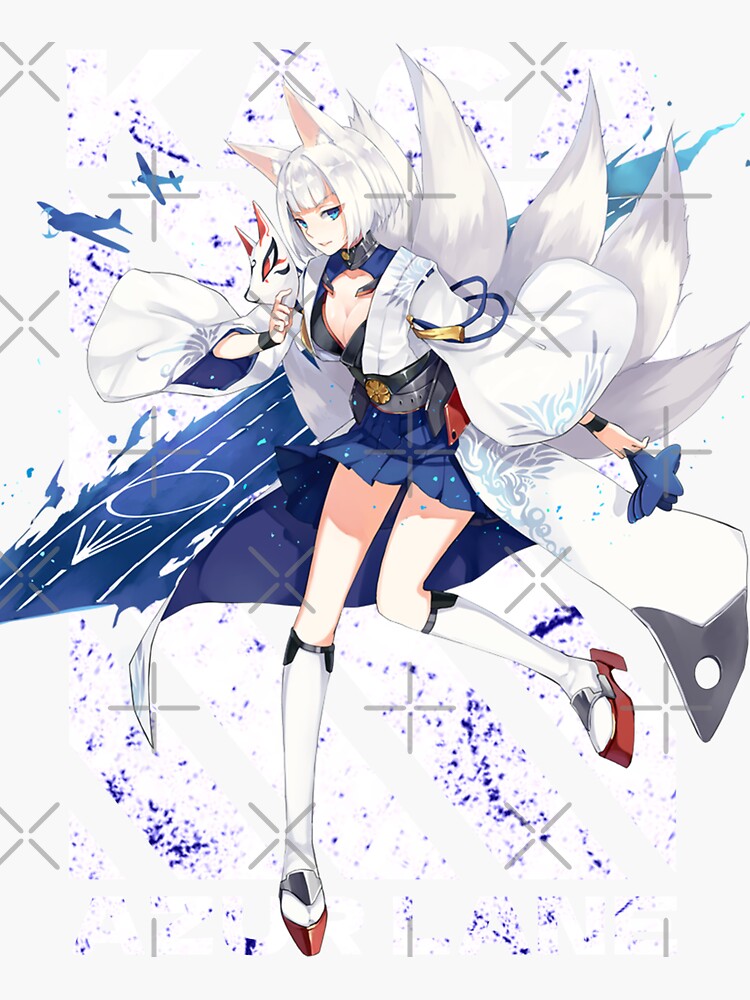 "Kaga" Sticker for Sale by Reasca | Redbubble