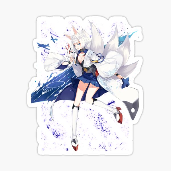 "Kaga" Sticker for Sale by Reasca | Redbubble