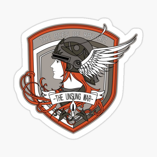 " Ace Combat Razgriz Squadron - Cool" Sticker for Sale by Moonarts27 ...