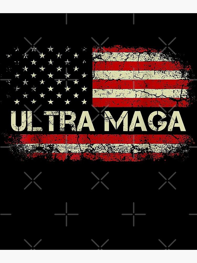 "Ultra Maga Proud Ultra-Maga T-Shirt" Poster for Sale by mgenbox ...