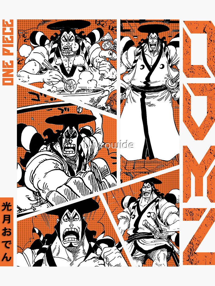 "Oden Manga Panel" Sticker by Nivrowide | Redbubble