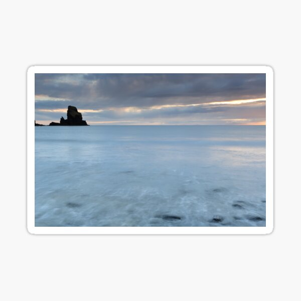 "Talisker Point Sea Stack at Sunset" Sticker for Sale by bogha-frois ...