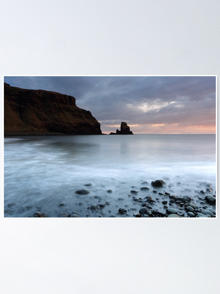 "Talisker Sea Stack at Sunset" Poster by bogha-frois | Redbubble