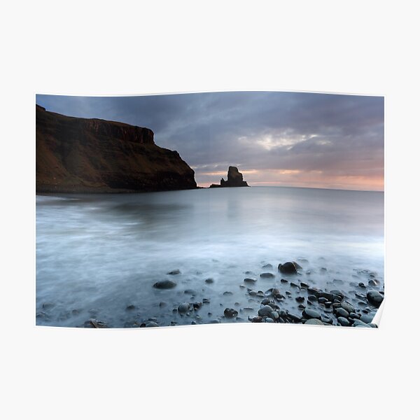 "Talisker Sea Stack at Sunset" Poster by bogha-frois | Redbubble