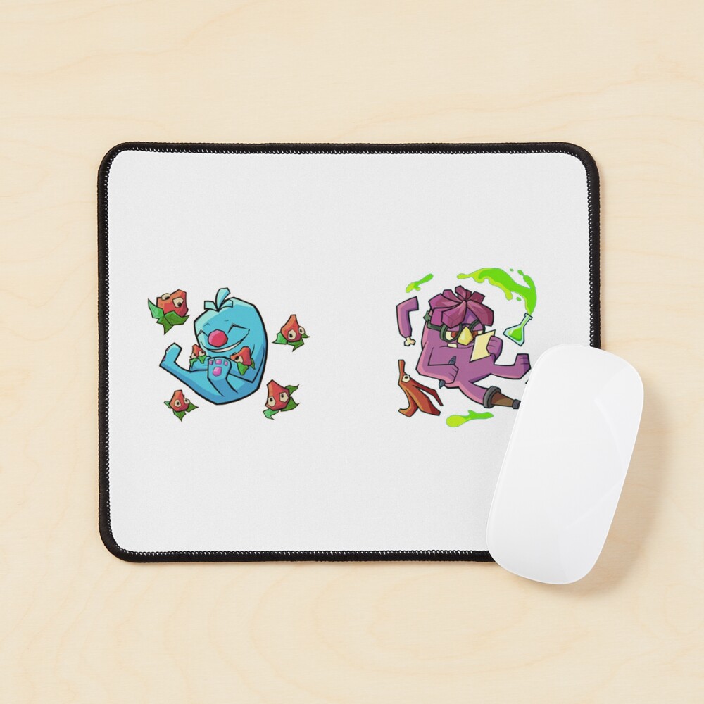 "Bugsnax Floofty Fizzlebean And Filbo Fiddlepie Design" Sticker for ...