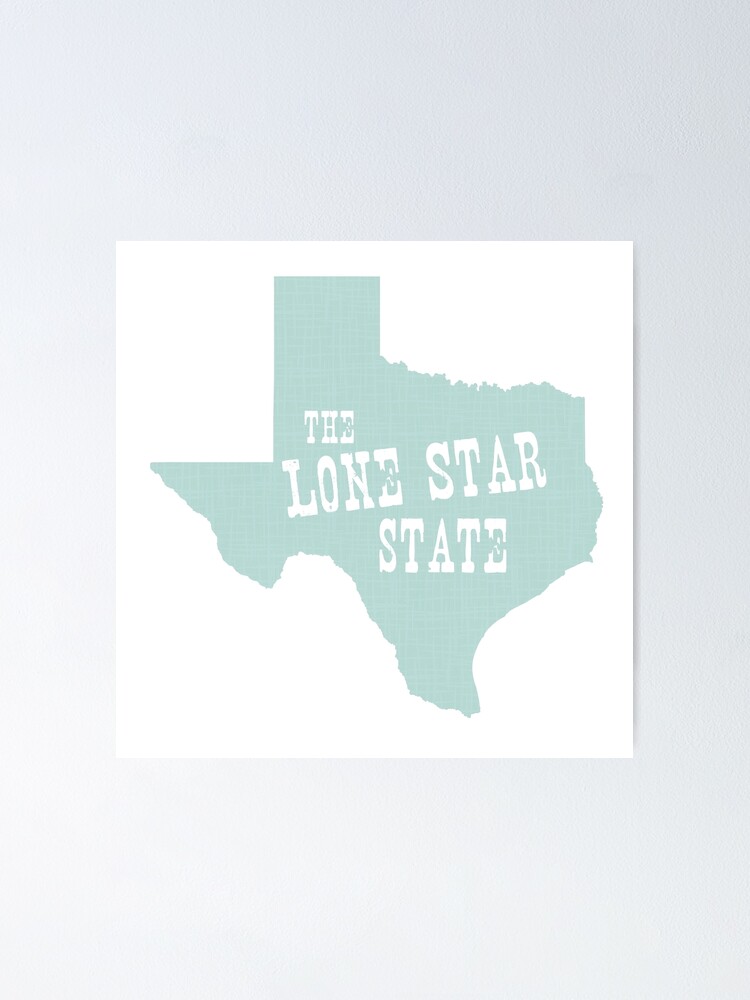 "Texas State Motto Slogan" Poster by surgedesigns | Redbubble