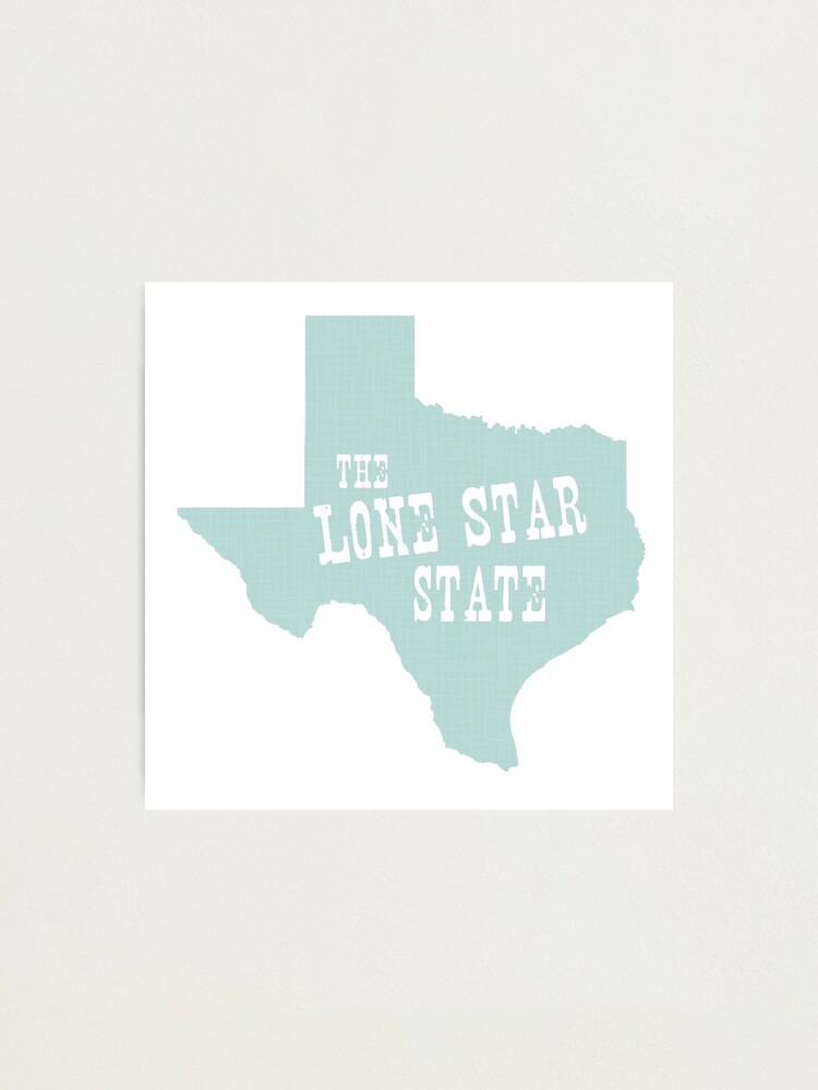 "Texas State Motto Slogan" Photographic Print by surgedesigns | Redbubble