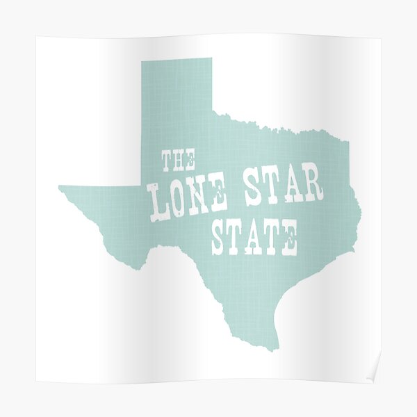 "Texas State Motto Slogan" Poster by surgedesigns | Redbubble