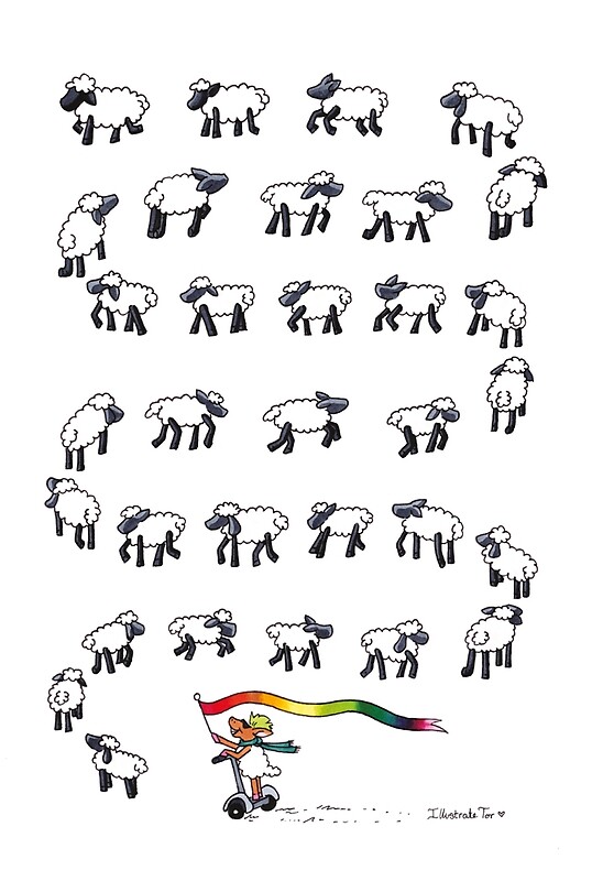 "Don't Follow the Leader" by IllustrateTor | Redbubble