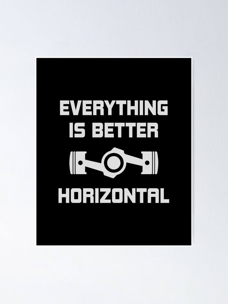 "Horizontally Opposed Boxer Engine Sports Car" Poster by JDM-Rey ...