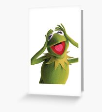 Kermit Greeting Cards | Redbubble