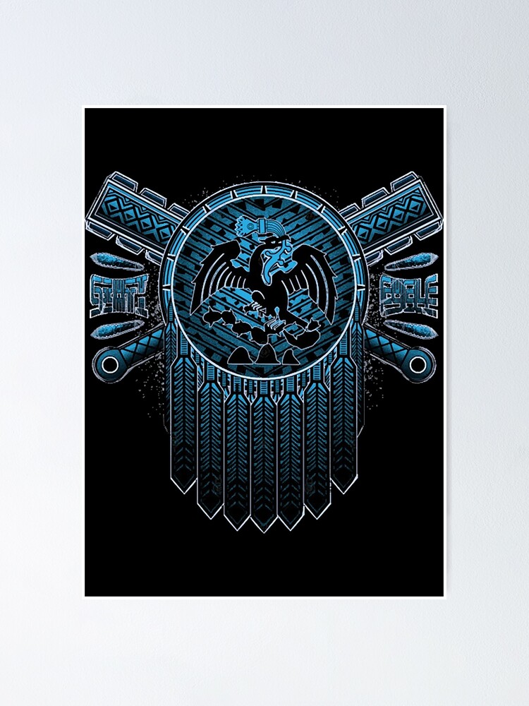 Póster «Azteca Mexica Heráldica Escudo y Armas» de EmilySmit62693 ...
