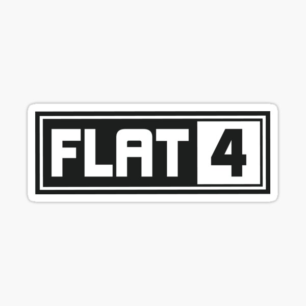 "Flat 4 Engine JDM Rally Car" Sticker by JDM-Rey | Redbubble