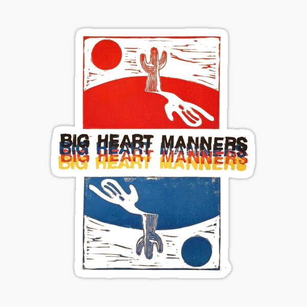 "Big Heart" Sticker for Sale by mrsjgtnks | Redbubble