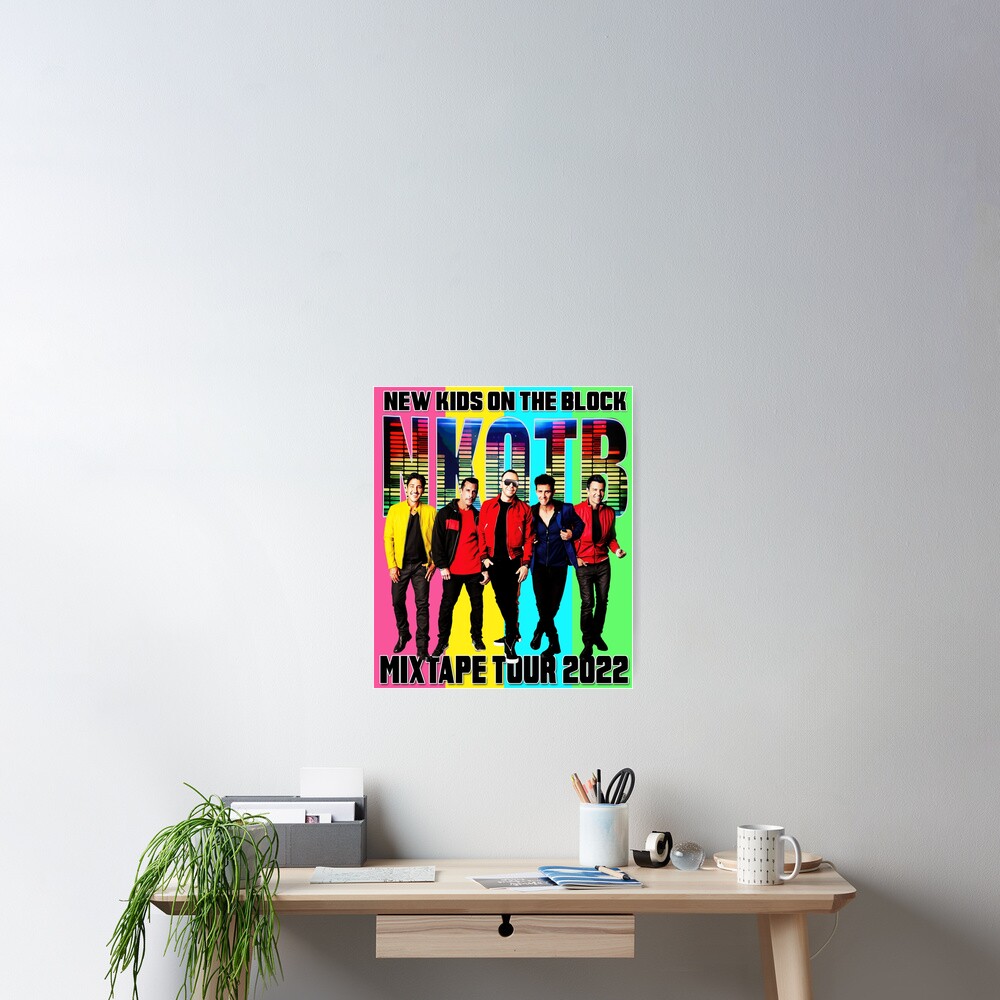 "nkotb mixtape tour 2022" Poster for Sale by yahilyahil | Redbubble
