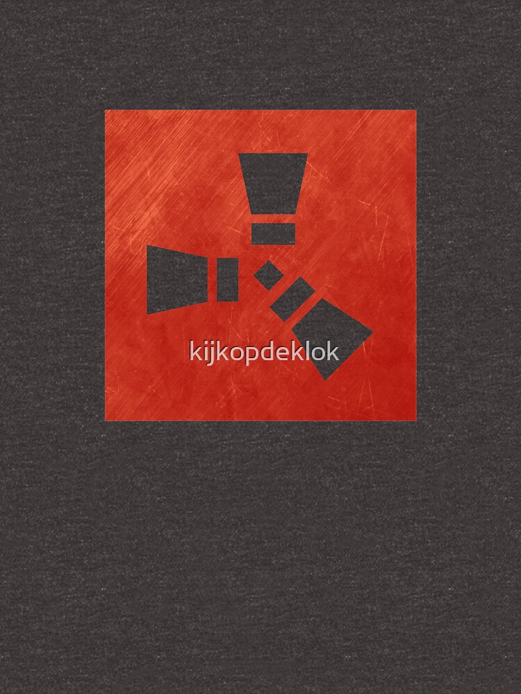 "Rust logo" T-shirt for Sale by kijkopdeklok | Redbubble | rust t ...