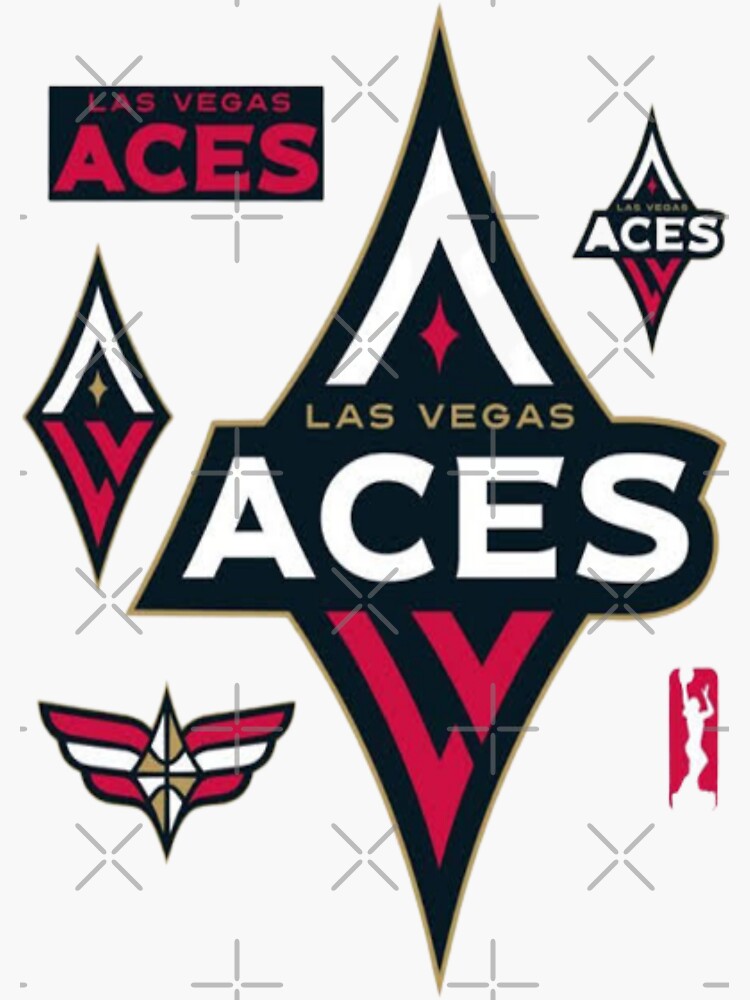 "las vegas aces sticker pack " Sticker for Sale by Fabteyy | Redbubble