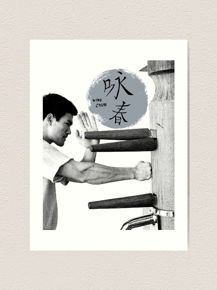 "bruce lee wing chun" Art Print for Sale by Mindberry | Redbubble