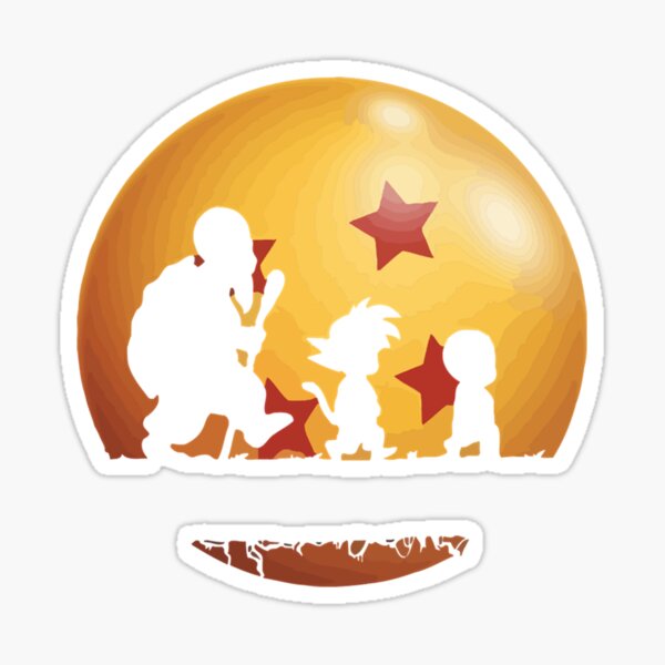 "Dragon Ball Super Saiyan Warrior Son Goku Kakarot Kid With Krillin And ...