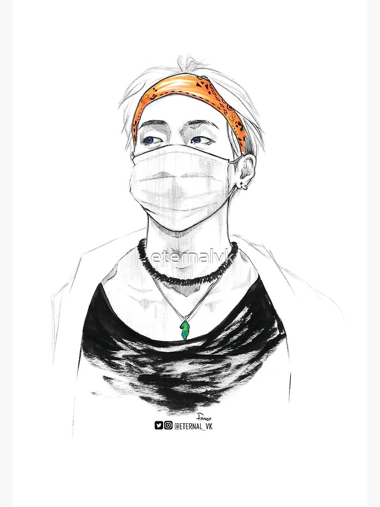 "Bandana Tae" Poster by eternalvk | Redbubble