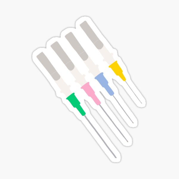"Cannula’s " Sticker for Sale by fobwatchsistas | Redbubble