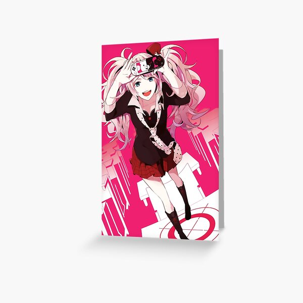 "Junko Enoshima Danganronpa Drawing For Otaku" Greeting Card by ...