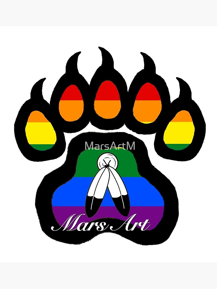 "Two-Spirit Pride Flag" Poster for Sale by MarsArtM | Redbubble