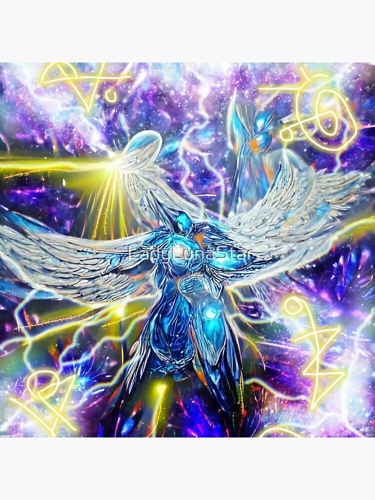 "Protection of Archangel Michael" Poster for Sale by LadyLunaStar ...