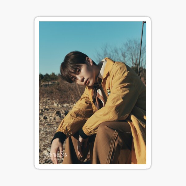 "Seventeen Seungkwan "Face the Sun"" Sticker by HaloHaloShine | Redbubble