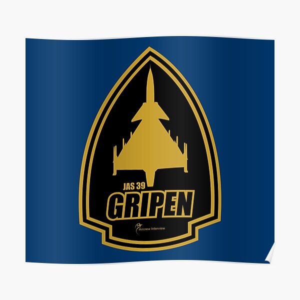 "JAS 39 Gripen" Poster for Sale by ACInterview | Redbubble