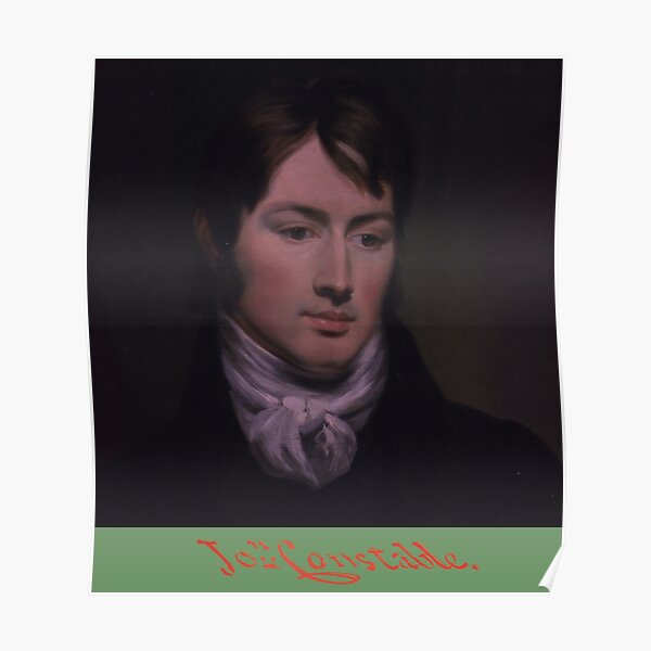 "john constable portrait | john constable portrait t-shirt " Poster for ...
