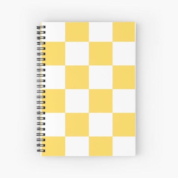 Checkered Spiral Notebooks | Redbubble