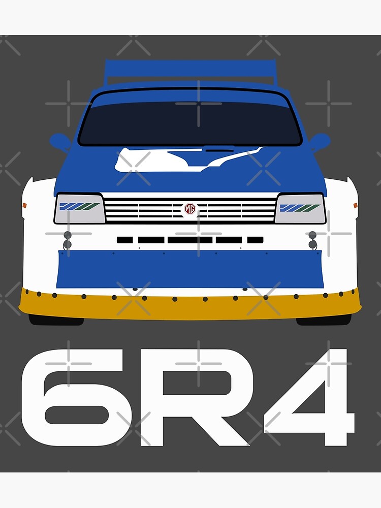 "MG Metro 6R4" Framed Art Print by AutomotiveArt | Redbubble