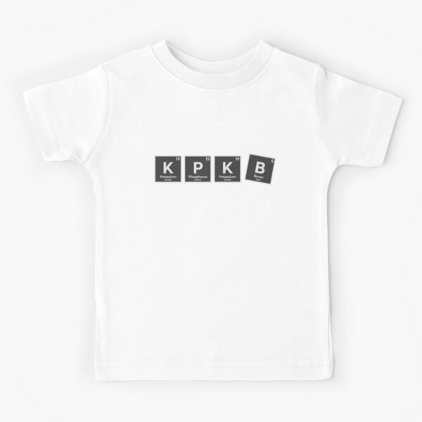"KPKB Singaporean Periodic Table Word" Kids T-Shirt for Sale by ...