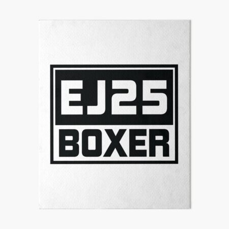 "EJ25 Boxer Engine Subie JDM Car" Art Board Print by JDM-Rey | Redbubble