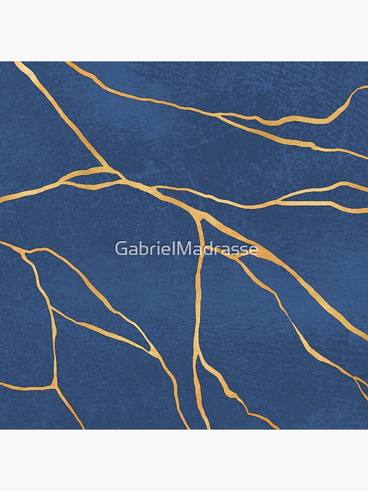 "Kintsugi" Sticker by GabrielMadrasse | Redbubble