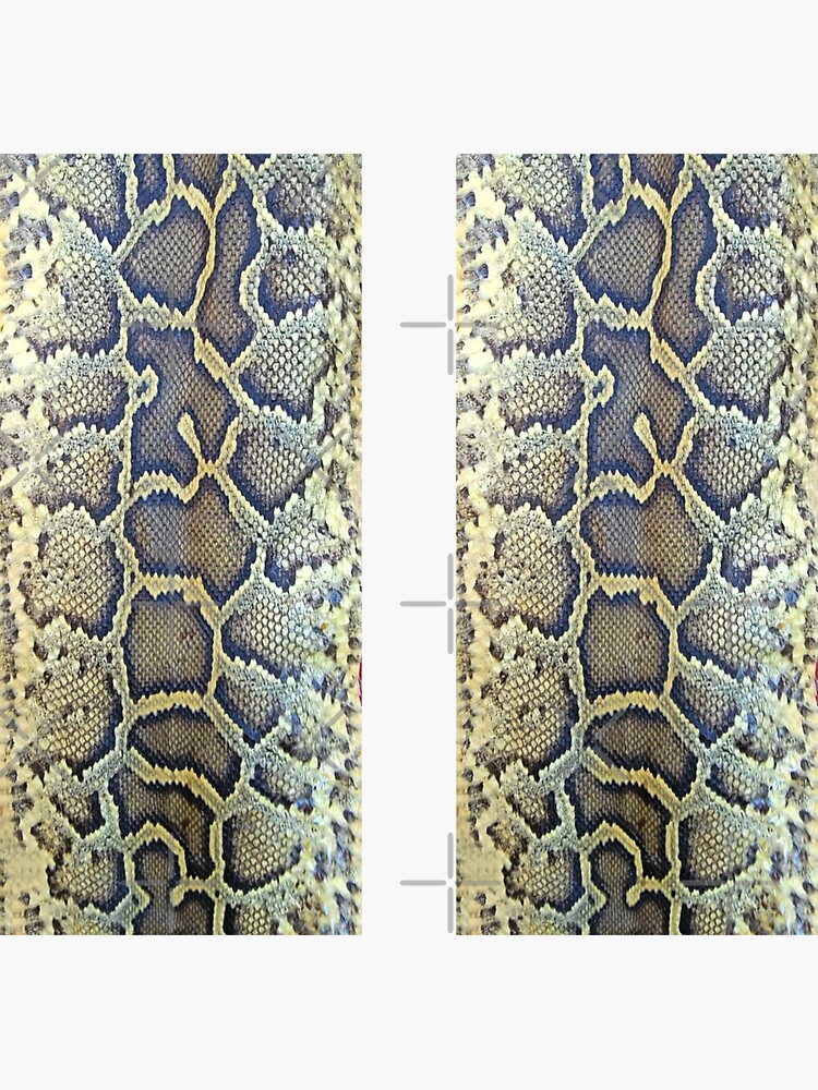 "Burmese Python Skin" Sticker by Tree45 | Redbubble