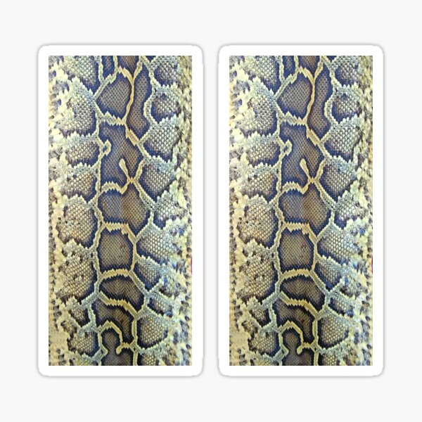 "Burmese Python Skin" Sticker by Tree45 | Redbubble