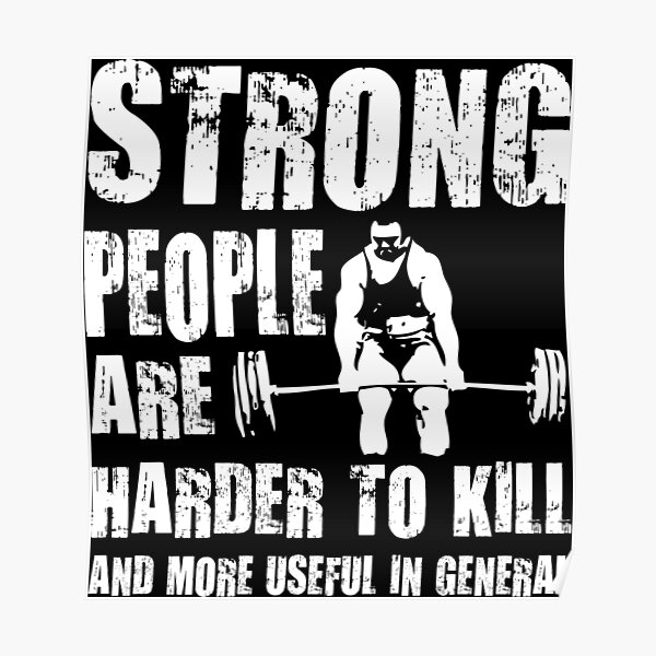 Deadlift Posters | Redbubble