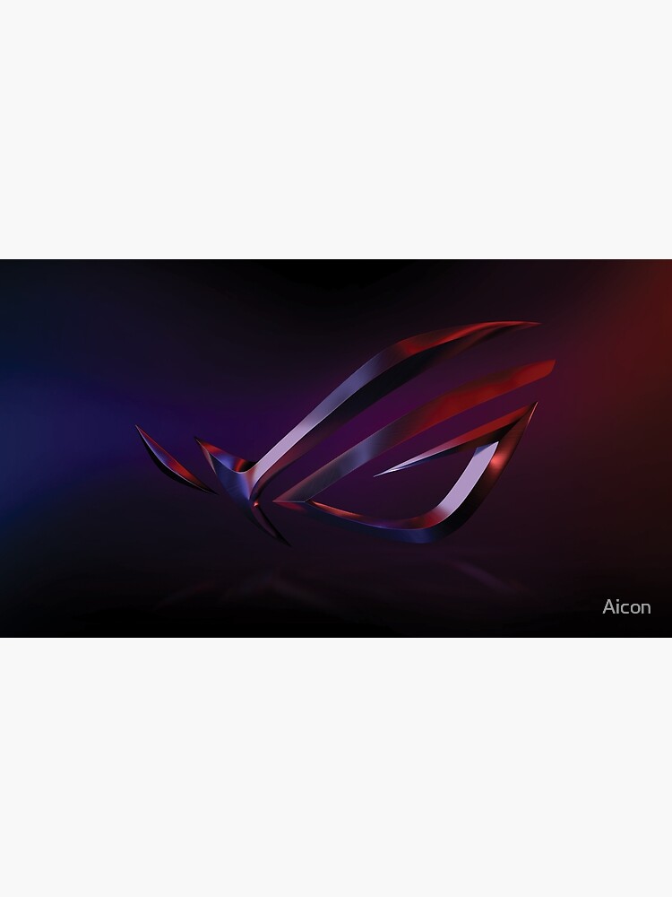 "Asus ROG Design" Poster for Sale by Aicon | Redbubble