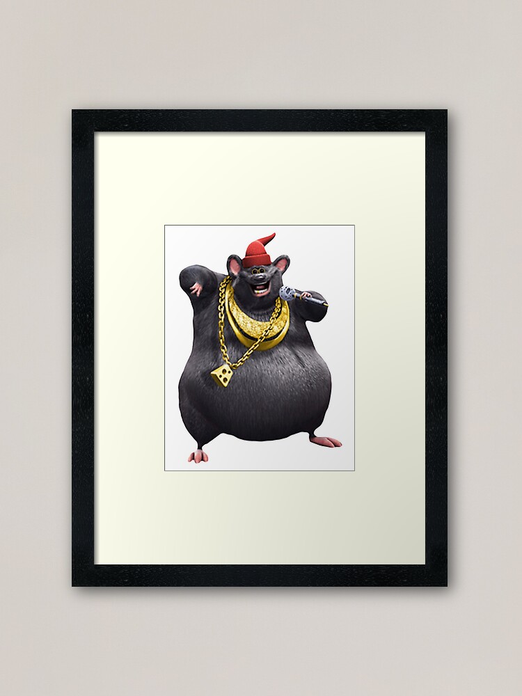 "biggie cheese" Framed Art Print by ruskibabies | Redbubble