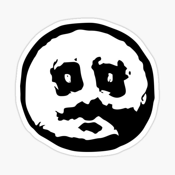 "Dank Meme" Sticker by seryuzman | Redbubble