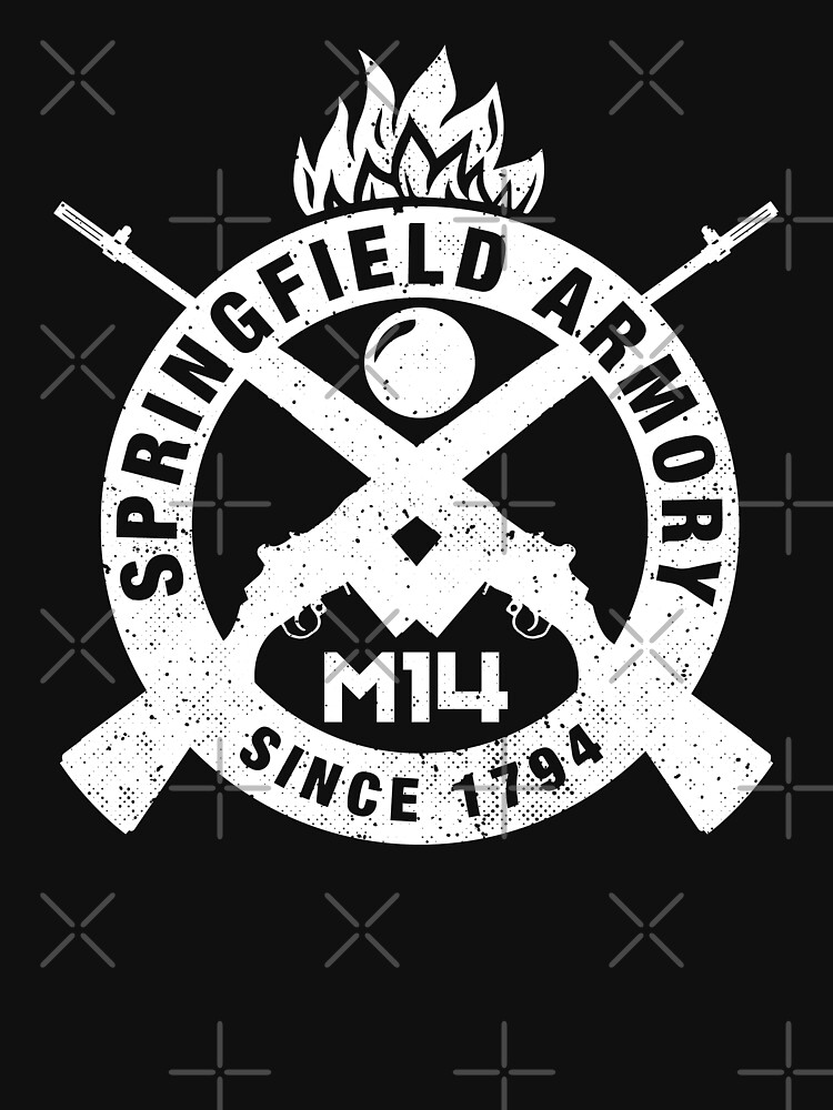 "The US M14 rifle" T-shirt by alt36 | Redbubble | saa t-shirts - mk46 t ...