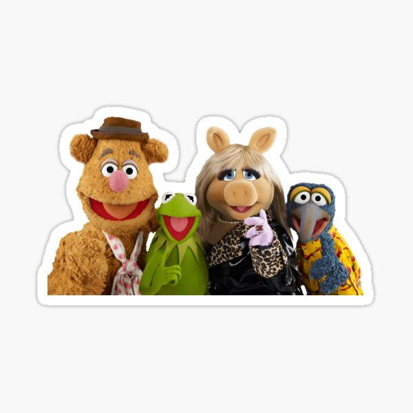 "Kermit N Friends" Sticker by muppetscoffee | Redbubble