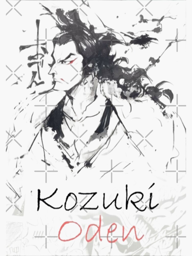 "Kozuki oden" Sticker by ShopDz21 | Redbubble